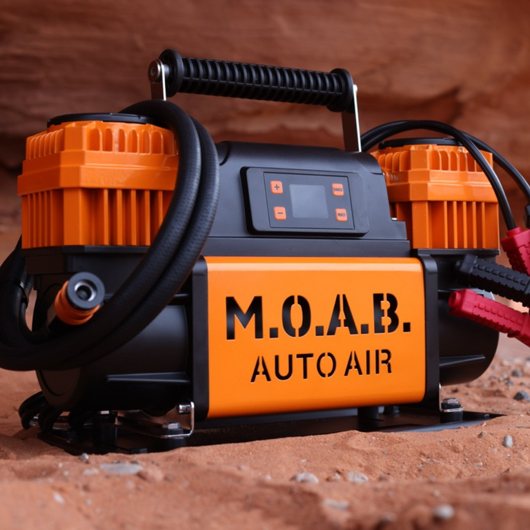 M.O.A.B. Auto Air Compressor - Portable Air Compressor – EZ FLATE